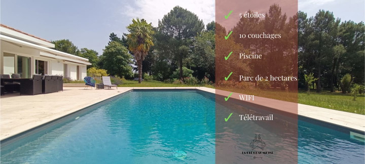 Beautiful 5-star Villa With Private Pool, 49-acre Park - La Roche-sur-Yon