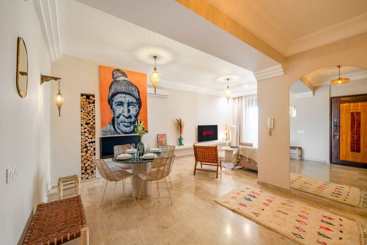 Spacious, Elegant And Central With Large Terrace - Marrakech