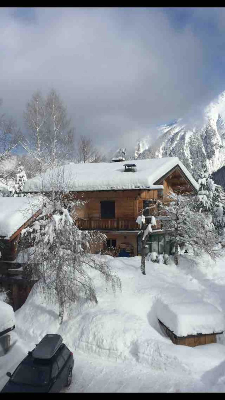 Chalet En Pleine Nature Face Au Mont Blanc - Vallorcine