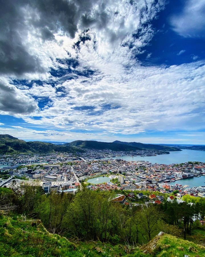 Mt. Floyen Apt - Panoramic View & Free Parking - Bergen, Norwegen