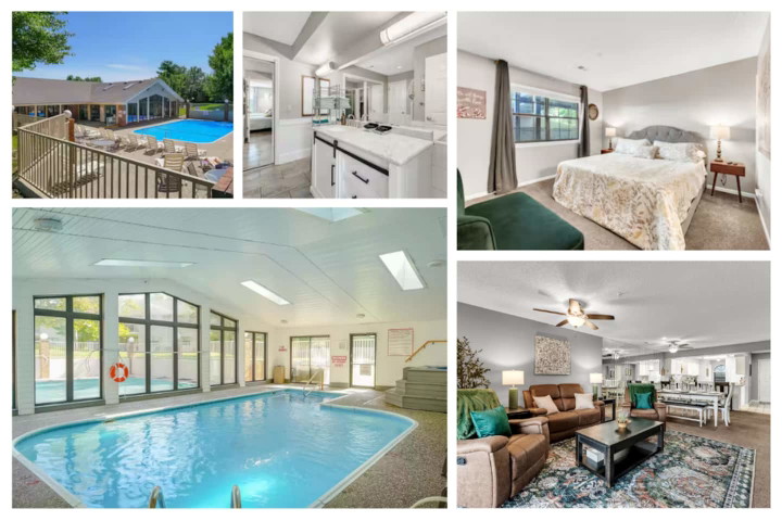 2 Pools/hot Tub/sauna! 3 Min To Strip! Large Condo - 브랜슨
