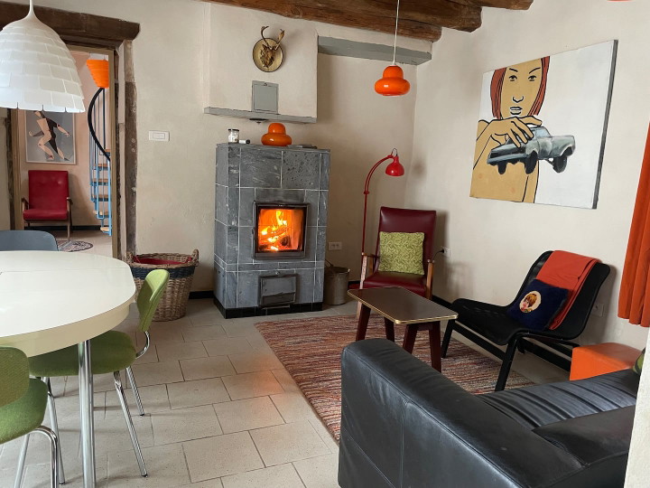 Agonges, Maison De Village, Déco Vintage - Allier