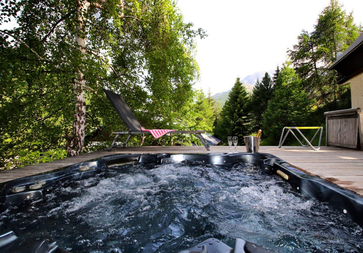 Chalet Ski Au Pied Jacuzzi Vue Montagne Au Calme - Ceillac