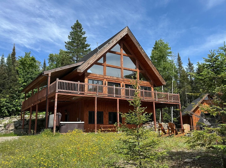 Chalet Belle Cordélia With Spa And Ac - Quebec