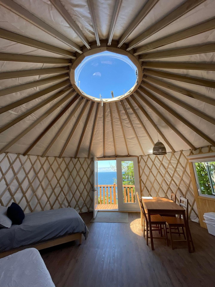 La Marée, Yourte Vue Splendide, Confort Et Nature - Cap-Chat