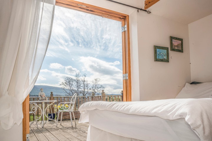Garden Glamping Studio With Deck & Panoramic View - Aboyne