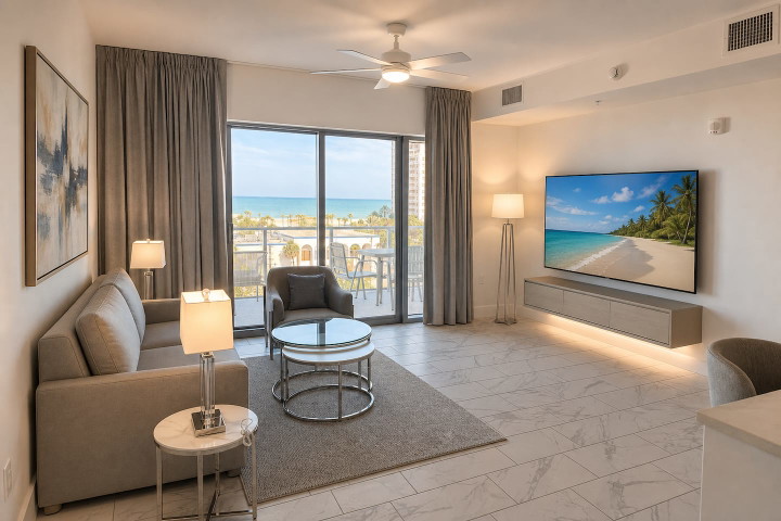 High-floor 2br Corner Suite - Bay View - Balcony - Dunedin, FL