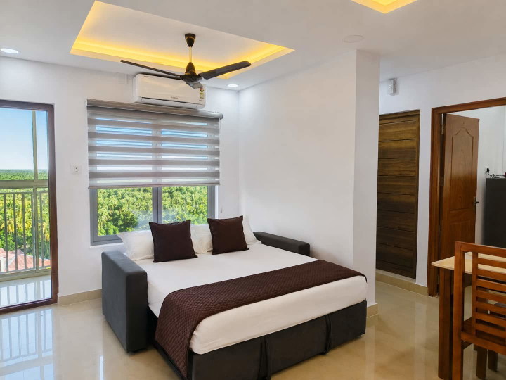 500m To West Nada: Modern 1bhk Guruvayur G1301 - Guruvayur