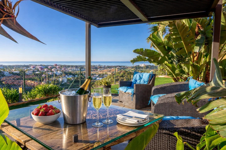 Luxury Panoramic Sea View Studio ~ Marbella Hills - Costa del Sol