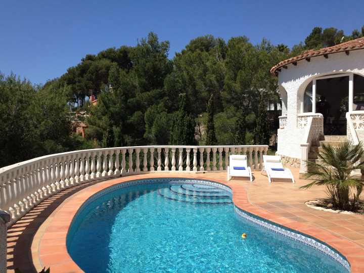 Stylish Villa, Garden, Pool, Sea View, Air Con, Wlan Incl. Sattv - Altea