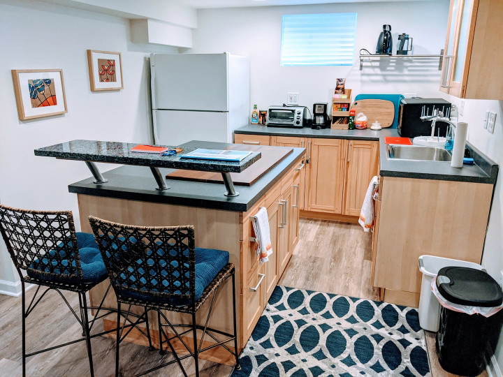 Studio Walk-out Apt - Fios, W&d, Metro Access - Takoma Park, MD