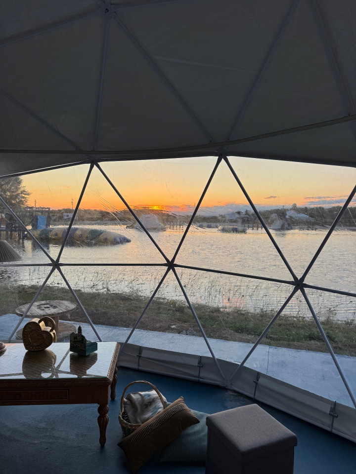 Glamping Dome On Lake Sunset View - Ohio