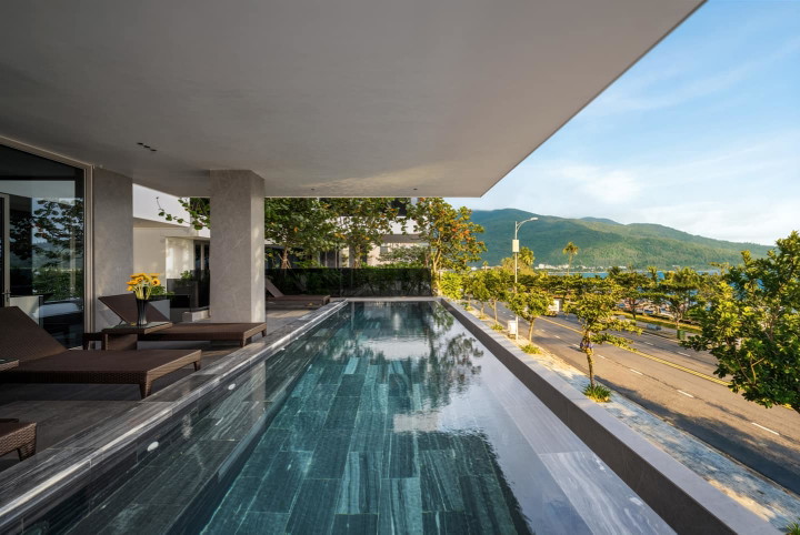 Villa Moderne En Bord De Mer De 8 Chambres | Piscine Privée, Sauna - Vietnam