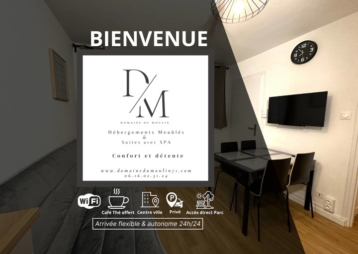 Right Comfort Apartment In Town & Private Parking - Le Creusot