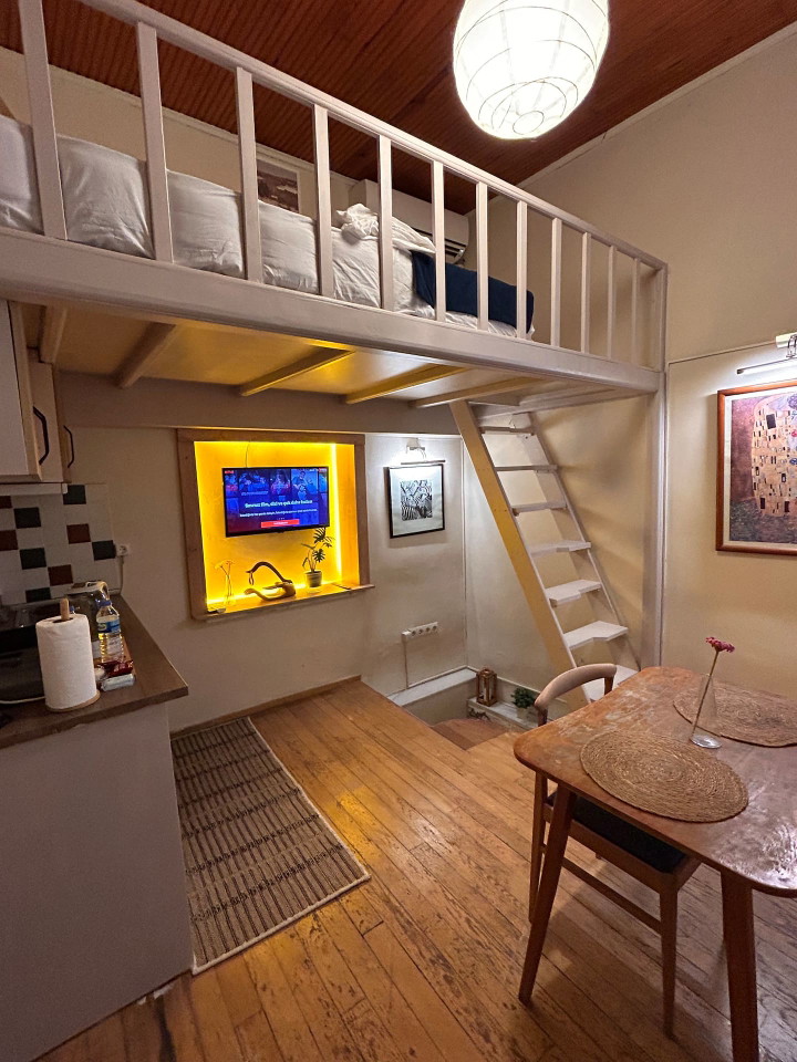 Duplex Apartment With A Jacuzzi In The City Center - İstanbul