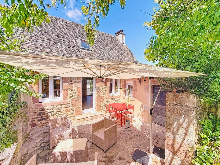 La Maison D'emmanuelle : Gite Rénové Avec Jardin - Conques