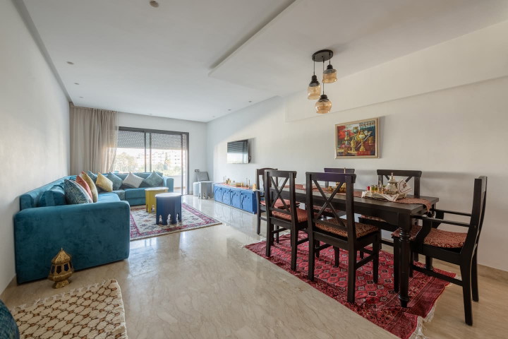 Luxe 3 Bedroom: Downtown Parking 24h Security Wifi - Casablanca