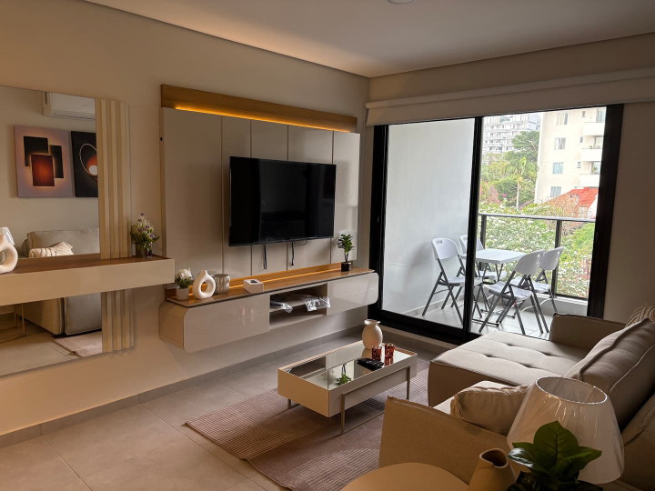 Villa Morra | 2br+balcón Con Parrilla+gym+piscina - Asuncion