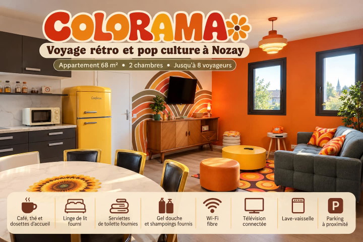 Colorama. Une Parenthèse Rétro Années 60/70 Unique - Nort-sur-Erdre