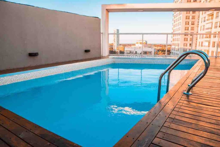 Modern Apartment With A View, Pool, Garage And Bike - Buenos Aires