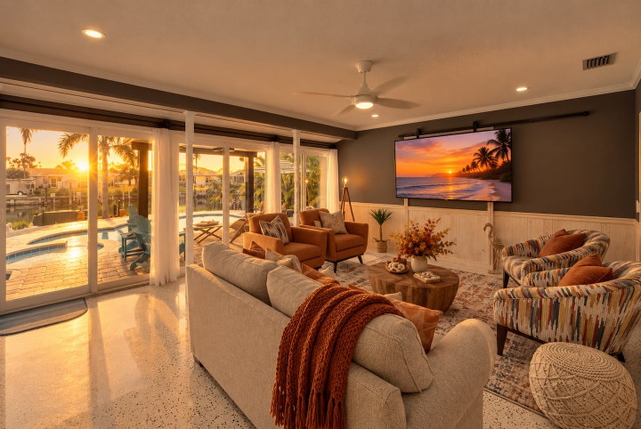 Canal Front, Gulf Access, Pool, Spa, Game Room - Port Charlotte, FL