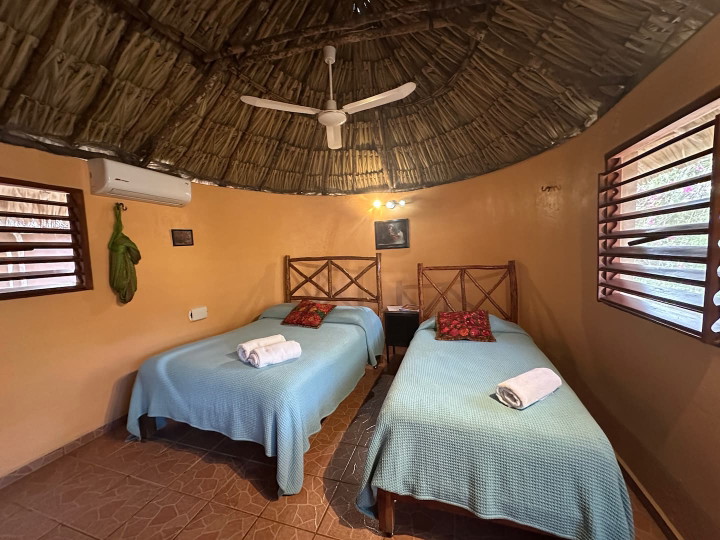 Near Uxmal Private Family Bungalow For 5 + Pool - Campeche