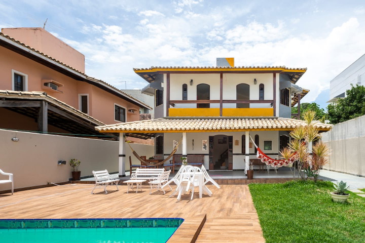 House 5/4, Comfort, Beach, Pool, Cond. Ar, Tv55 - Lauro de Freitas