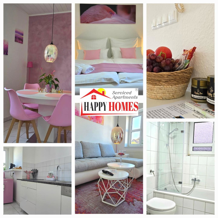 Happy-homes Pink: Design-apartment | Wow-effekt - Schotten