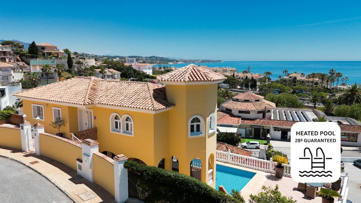 108-villa, 2 Min. Walk To The Beach, Private Pool - La Cala de Mijas