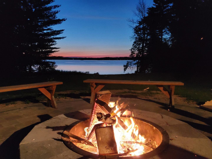 Lake Noquebay Waterfront Home - Door County, WI
