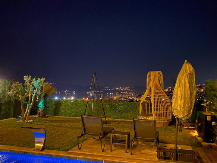 Sıcak Havuzlu Göl Manzaralı Sapancakoc Bungalov - Sakarya