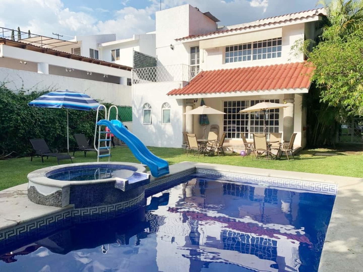 Casa Palomas, Aire Acondicionado, Resbaladilla. - Mexico