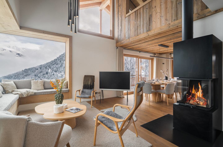 8p, 176m², Cheminée By Guernerés - B1 - Grimentz