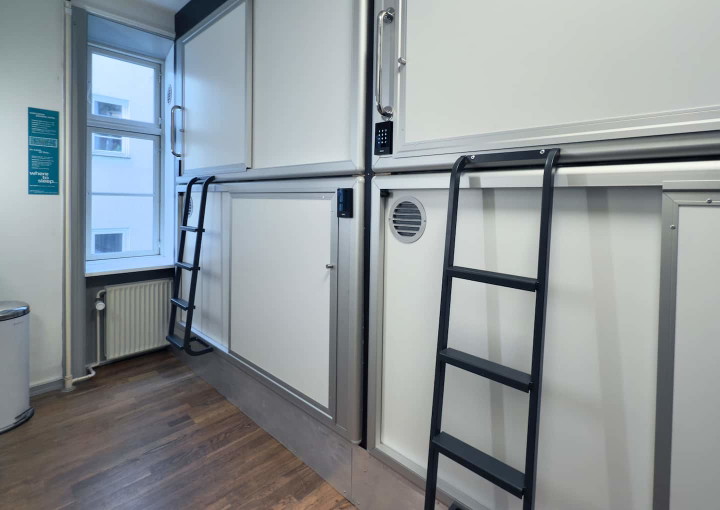Private Capsule In A 4 Capsule Room - Kopenhagen
