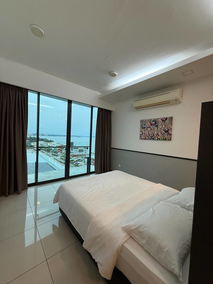 Pd Waterfront 1-4pax With Seaview Comfortable And Clean Sea View Room - Port Dickson
