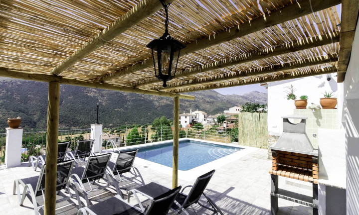 Casa-molino: Terraza Con Vistas Al Parque Natural Sierra De Grazalema - Benaoján