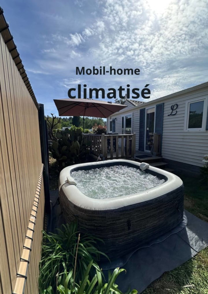 Mobil-home&nbsp;: Charmant, Accueillant, Climatisé. - Riantec