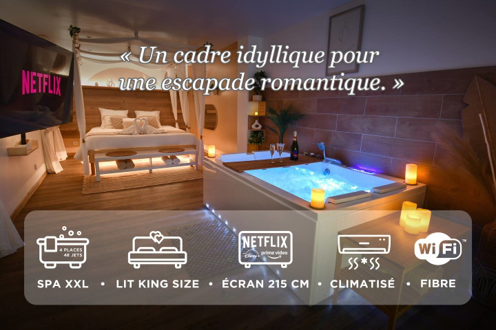 La Gioya - Jacuzzi - Loveroom/canopy Bed/garden - La Seyne-sur-Mer