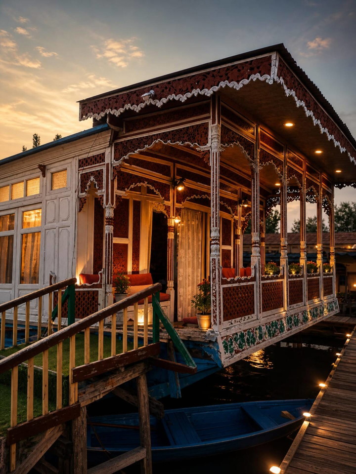 Heritage Balmoral Castle House Boat(1) - Srinagar