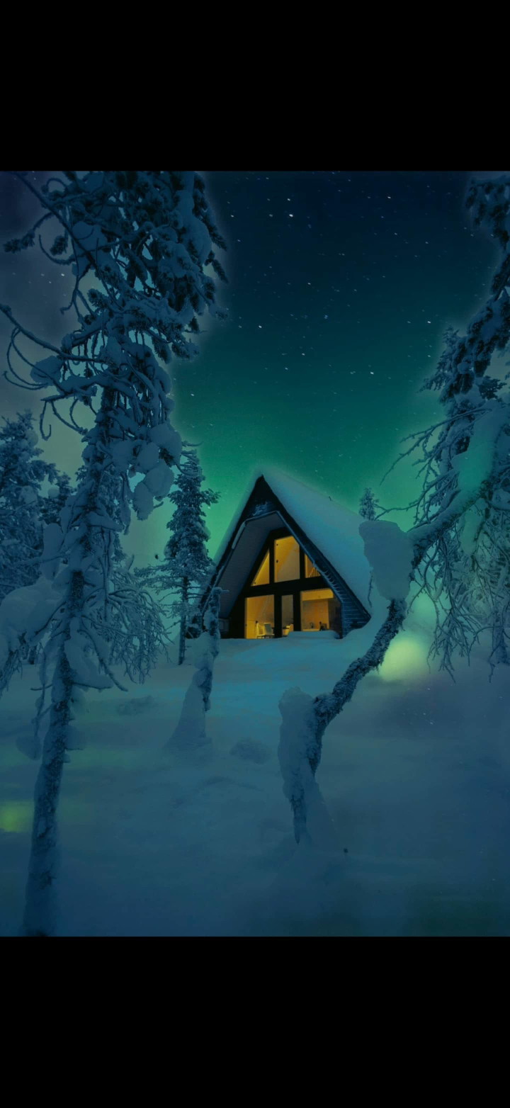Modern A-frame Cabin-saariselkä - Inari