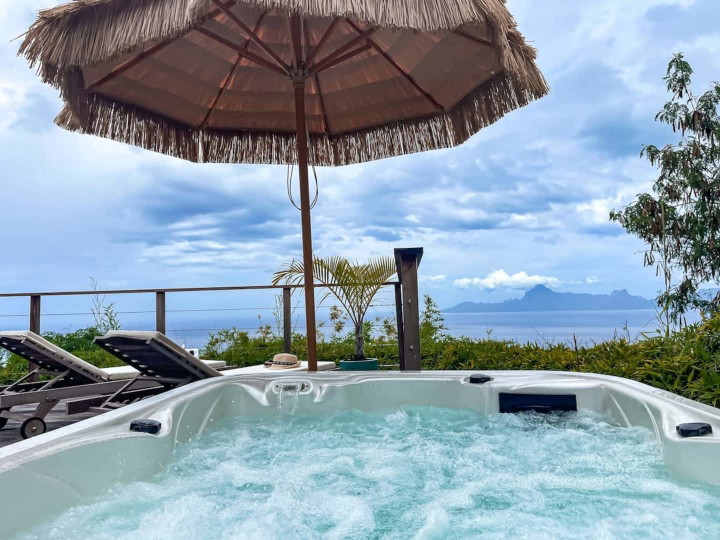 Bounty Lodge  Private Hot Tub And View - French Polynesia