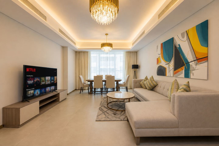 Appartement Spacieux De 3 Chambres à Juffair - Bahreïn