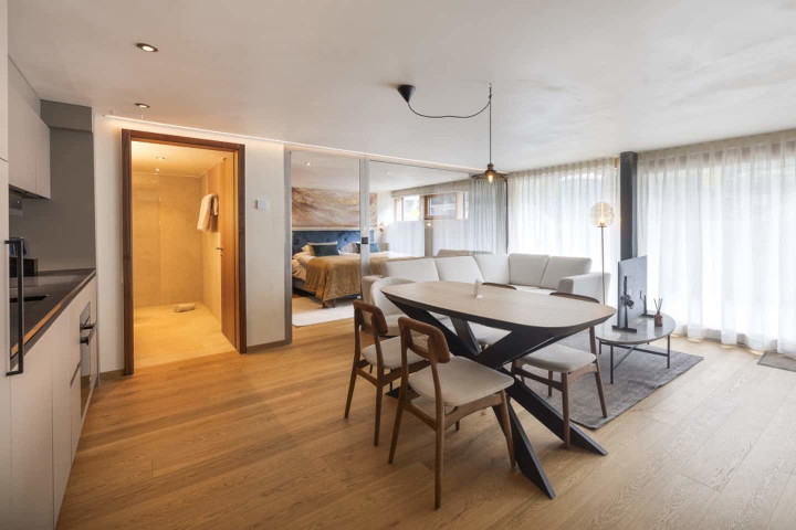 4 People Ground Floor Apartment & Wellness - Zermatt