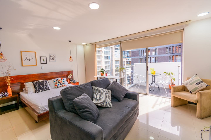 El Poblado Apartment Comfortable And Best Location - Medellín