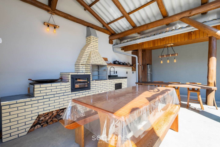 Chalet With Balcony In Condo With Barbecue Grill Vil0003 - Penha