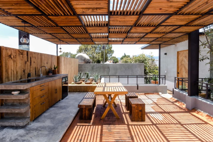 Eco-roof With Terrace In The Heart Of Coyoacán - Mexico