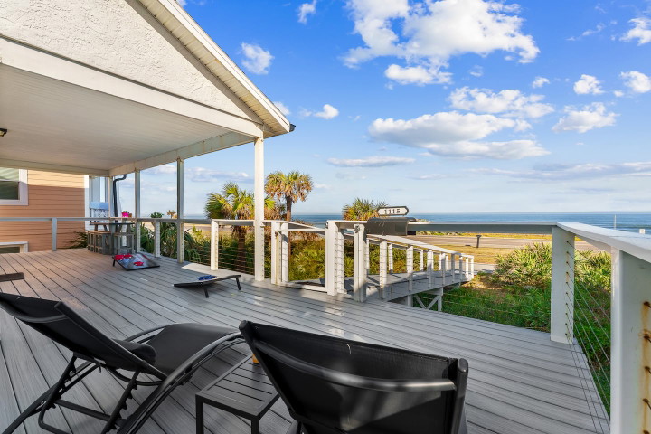 Modern Beachfront Luxury Retreat W Ocean Views - Flagler Beach, FL