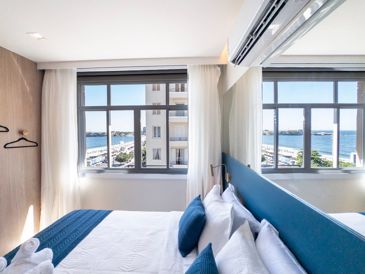 Apt With Sea-view At Copacabana Beach 7th Floor - Rio de Janeiro