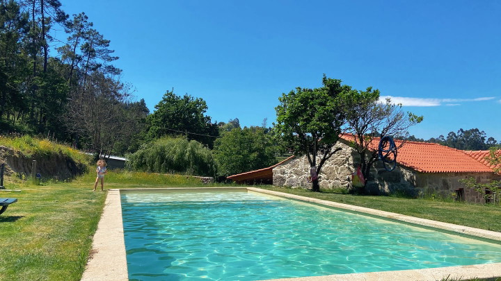 Maison Rustique Typique - Climatisation Et Piscine - Paredes de Coura