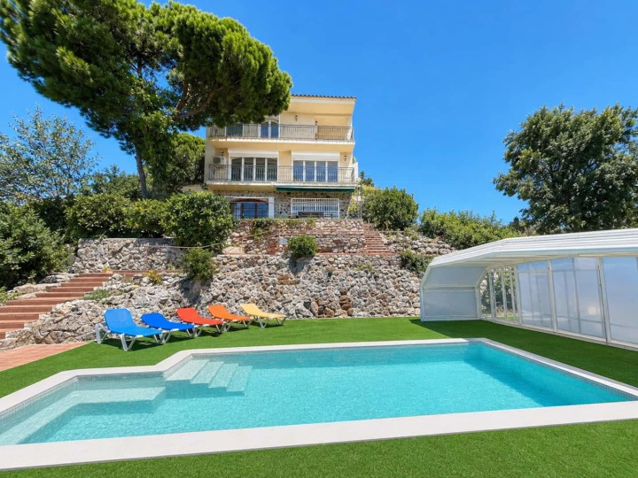 Summer Villa With Panoramic Sea Views - Blanes
